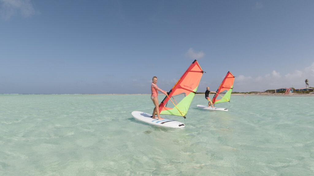 Windsurfing Lac Bay - Bumfuzzle