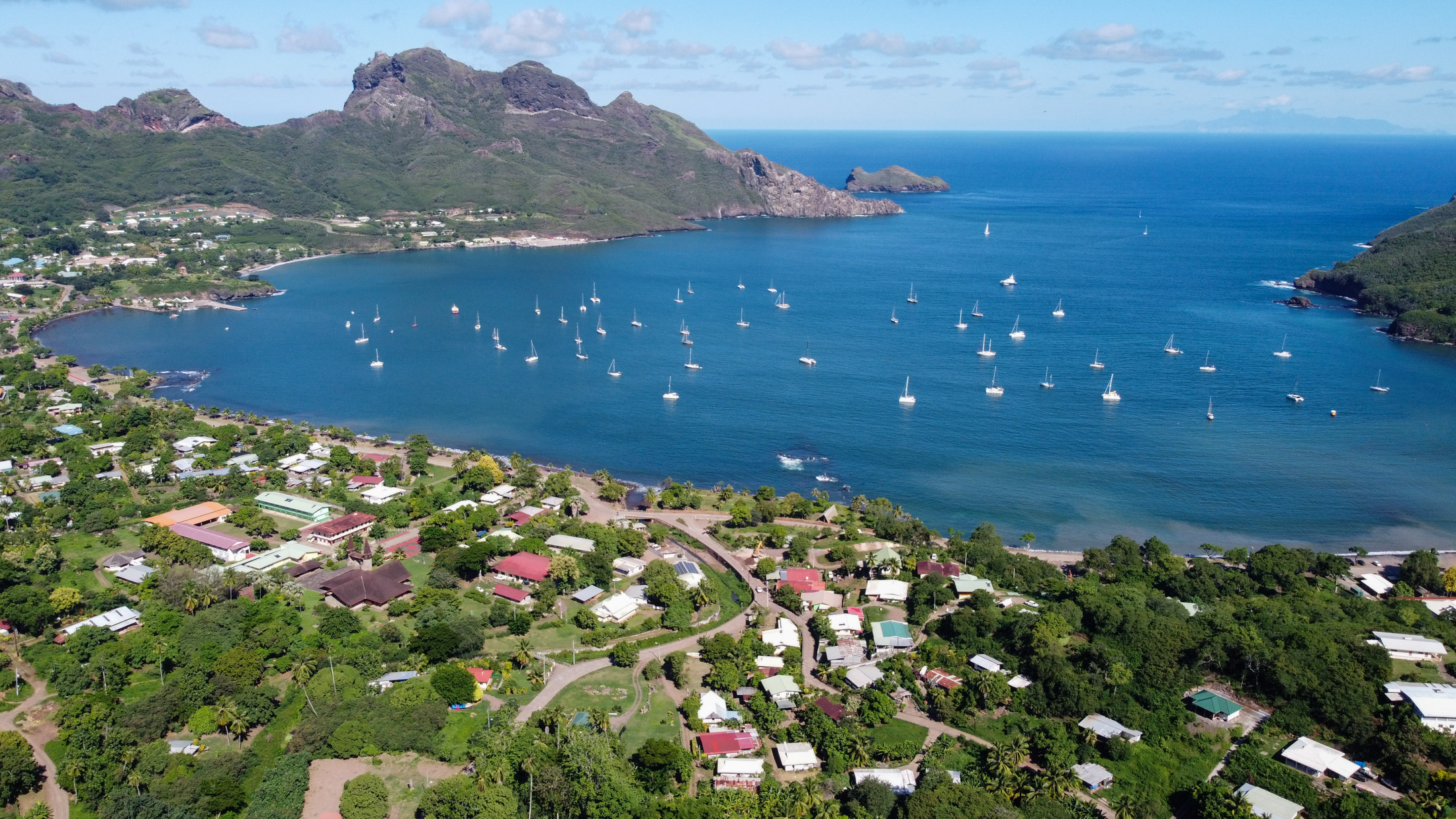 Above Taiohae Bay - Bumfuzzle