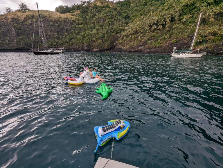 Tahuata to Nuku-Hiva - Bumfuzzle