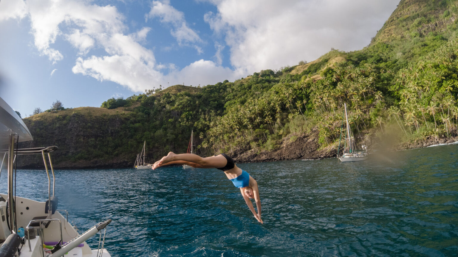 Tahuata to Nuku-Hiva - Bumfuzzle