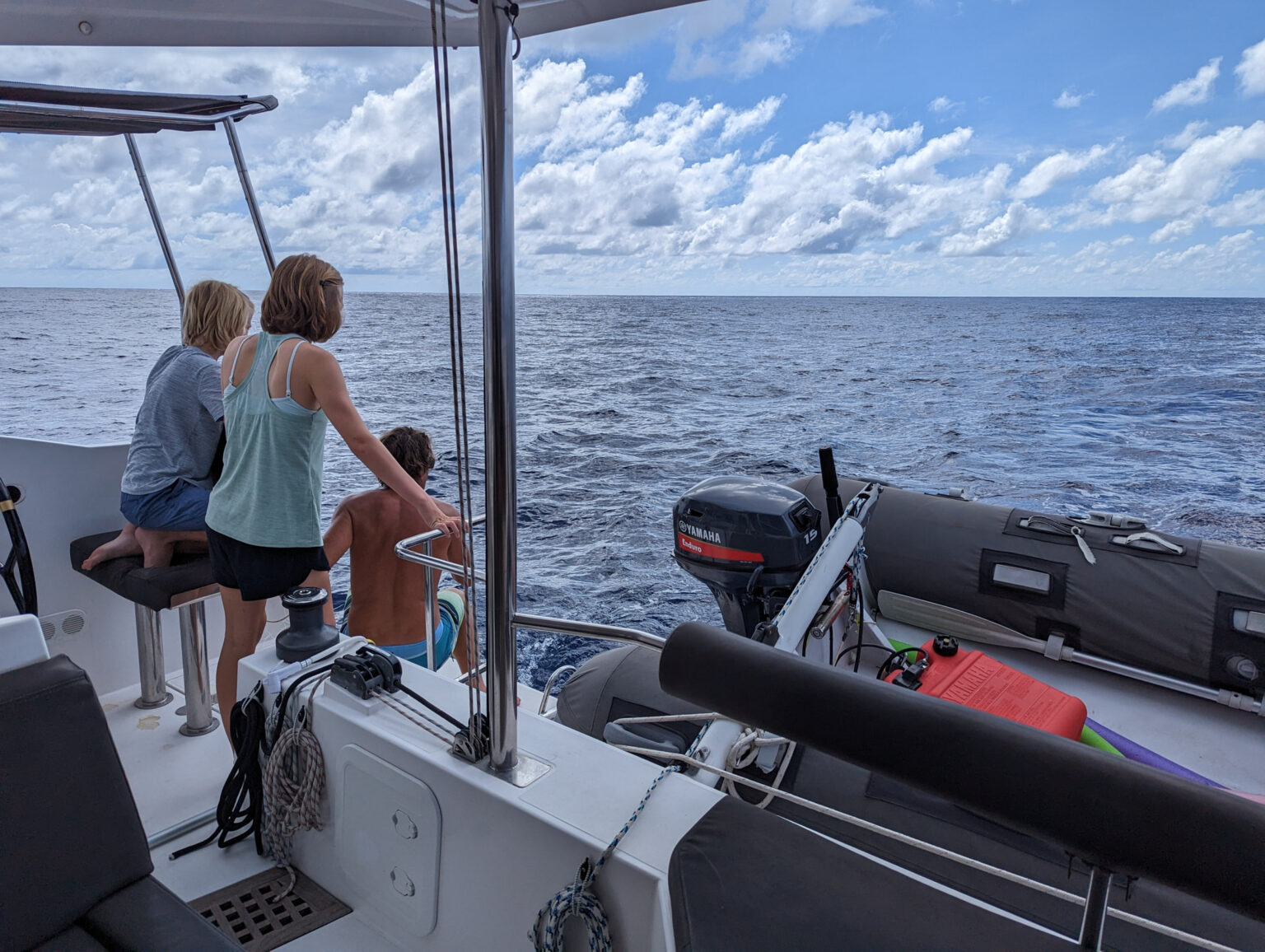 Sailing/Motoring to the Tuamotus - Bumfuzzle