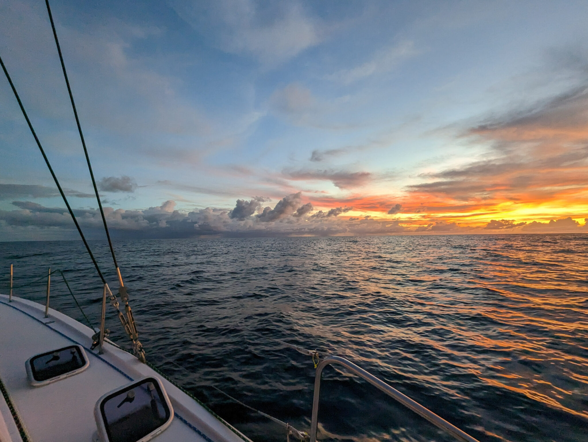 Sailing/Motoring to the Tuamotus - Bumfuzzle
